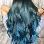 Mavi Ombre Saç Rengi ve Saç Modelleri | Kızlara Moda